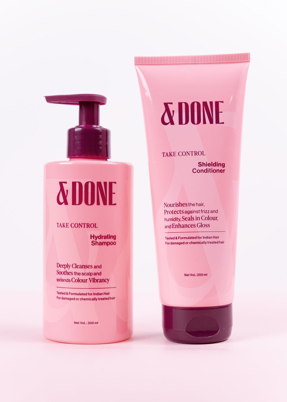Buy Shampoo and Conditioner Combo Online in India | &Done Hair